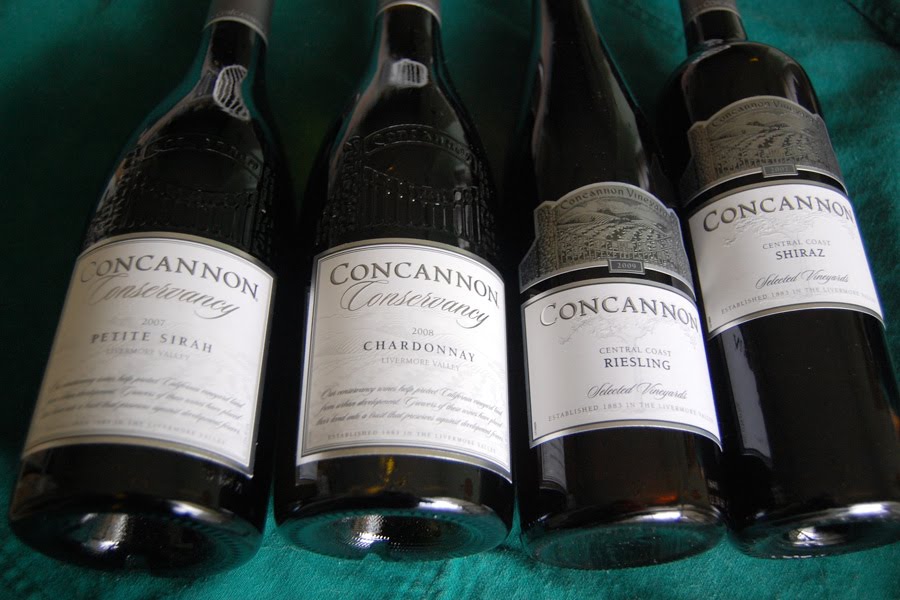 Benito's Wine Reviews: Seven Concannon Wines