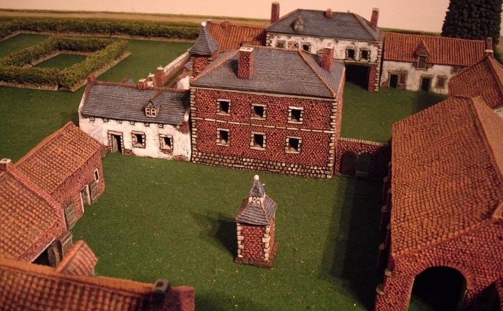 Napoleonics in Miniature: Hougoumont in 15mm
