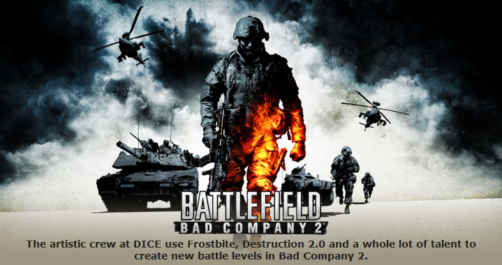 Playstation Xtreme UK: The Art Behind Battlefield Bad Company 2