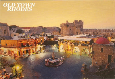 My UNESCO World Heritage Postcards: Greece - Medieval City of Rhodes