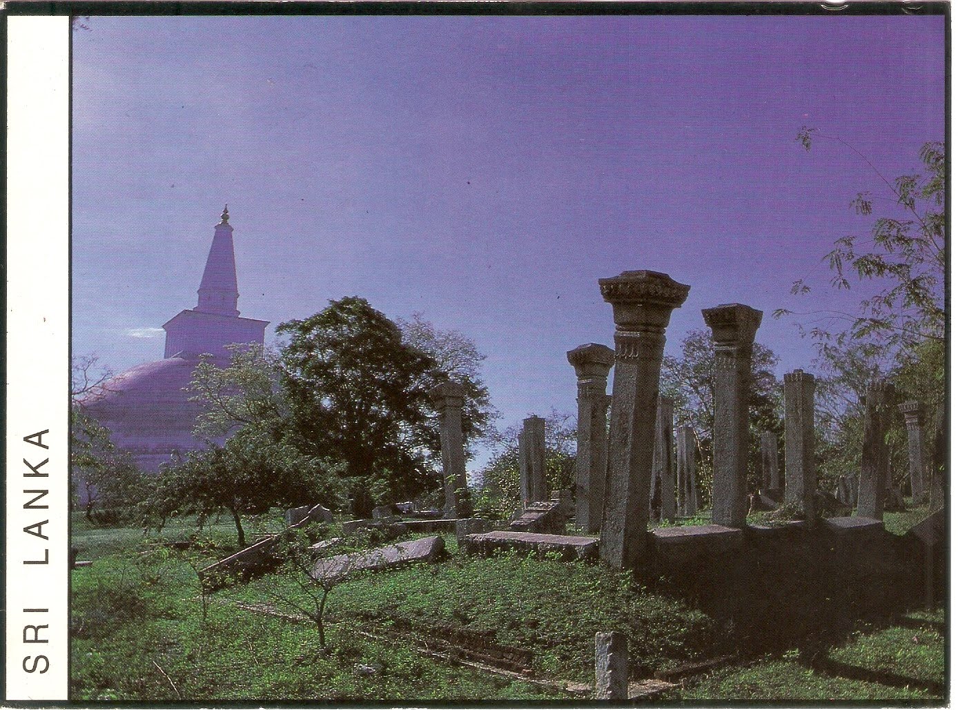 My UNESCO World Heritage Postcards: Sri Lanka - Sacred City of Anuradhapura