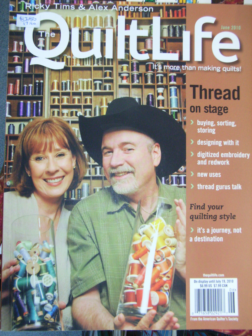 Village Books and Crafts: Fabric & magazines Week 1, Oct 2010