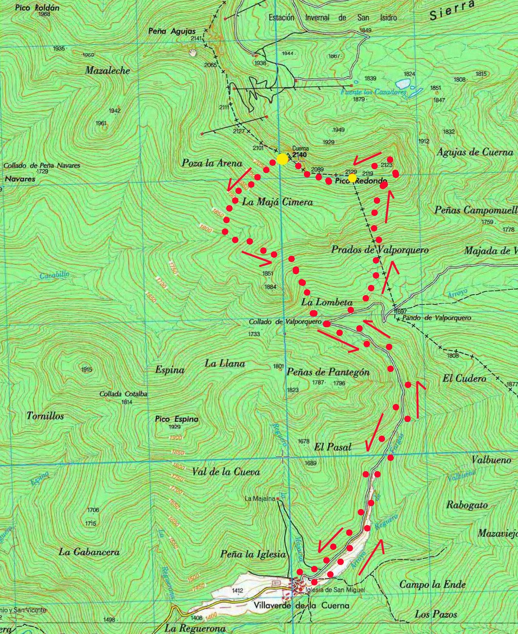 AristaCimera: Pico Redondo. Pico Cuerna
