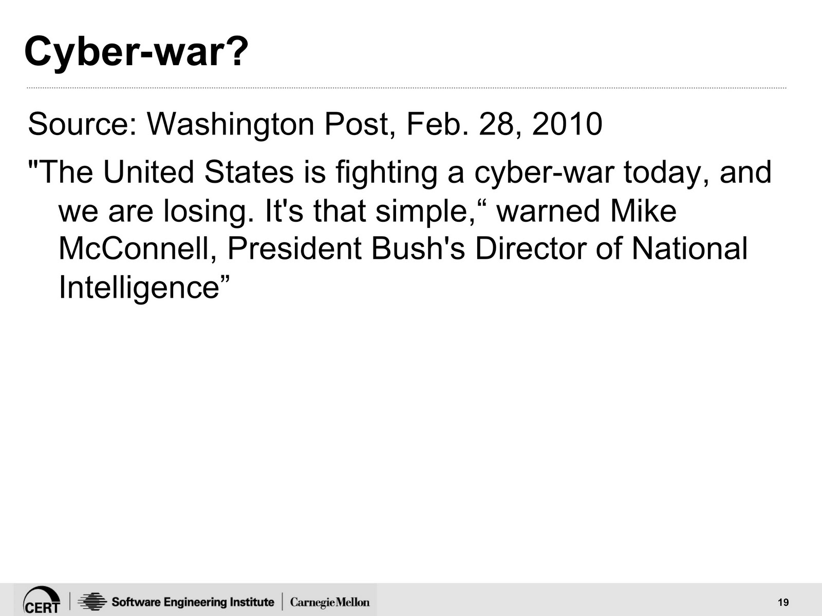 CyBlog: Security, Privacy and Mobility in the Information Age: A Report ...