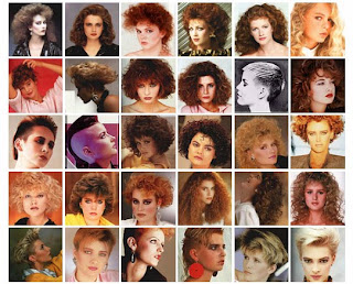 COSAS RETRO DE MODA: Peinados de la decada de los 80"s