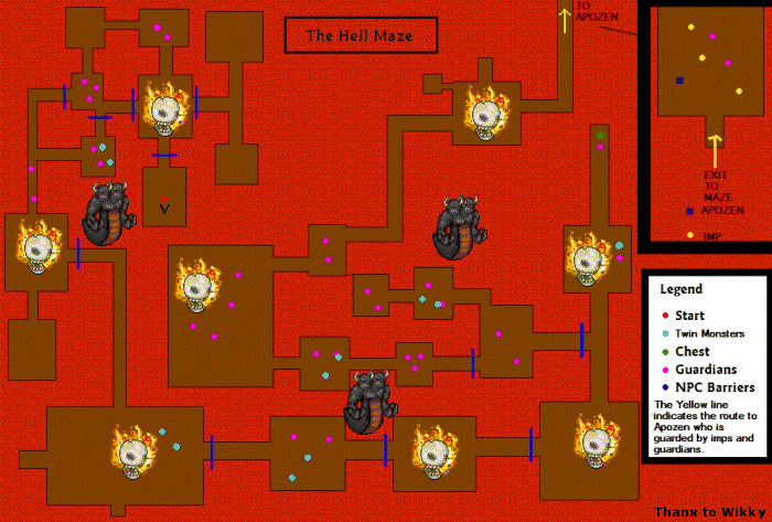 KNIGHT: Hell Map
