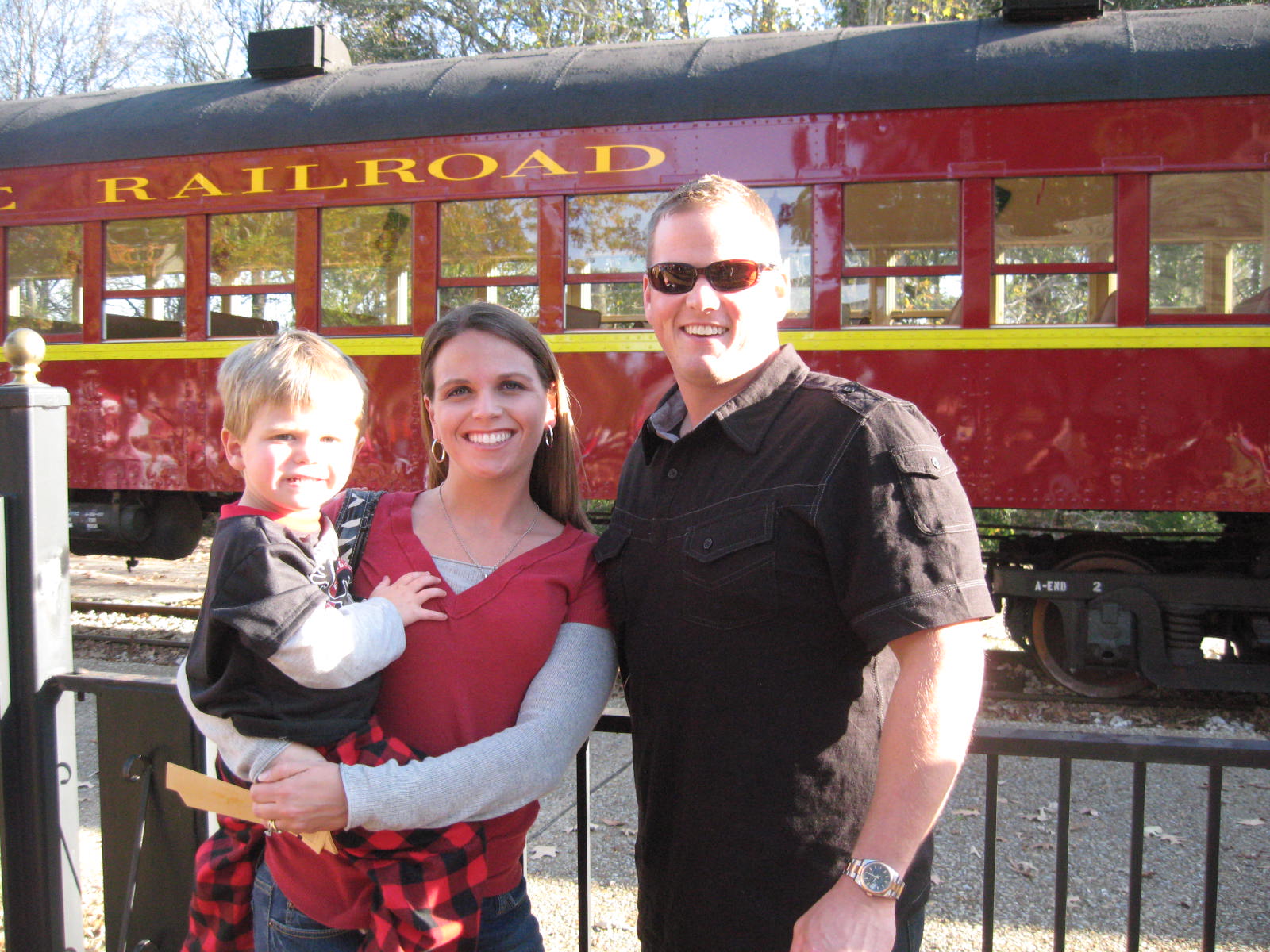 The Satterwhites: Polar Express Train Ride, Palestine TX