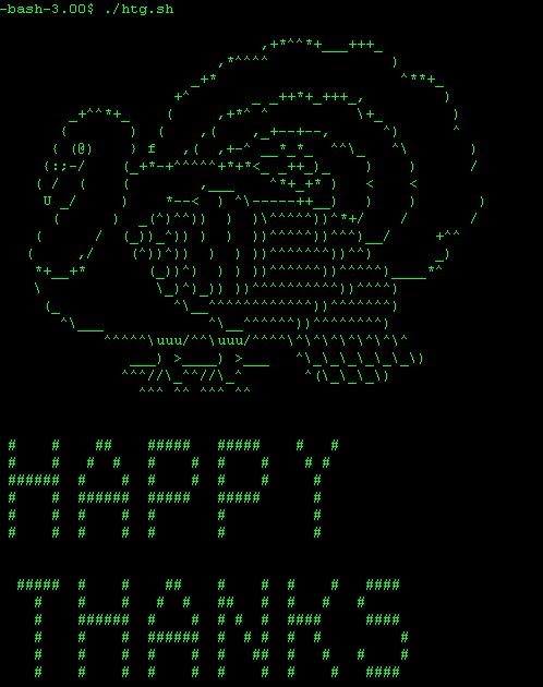 Thanksgiving Ascii Art