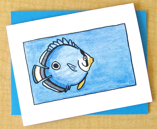 The Kick-Ass Idea Company: Fish Greeting Cards