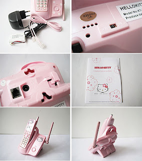My Hello Kitty Collections: Hello Kitty Cordless Telephone