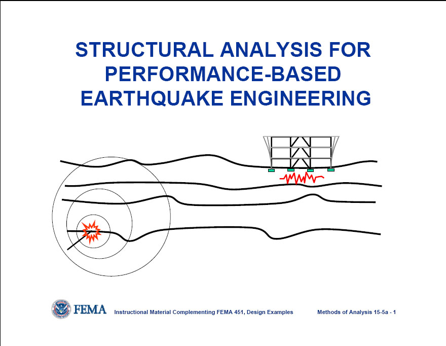 keepbook: STRUCTURAL ANALYSIS FOR PERFORMANCE-BASED EARTHQUAKE ENGINEERING