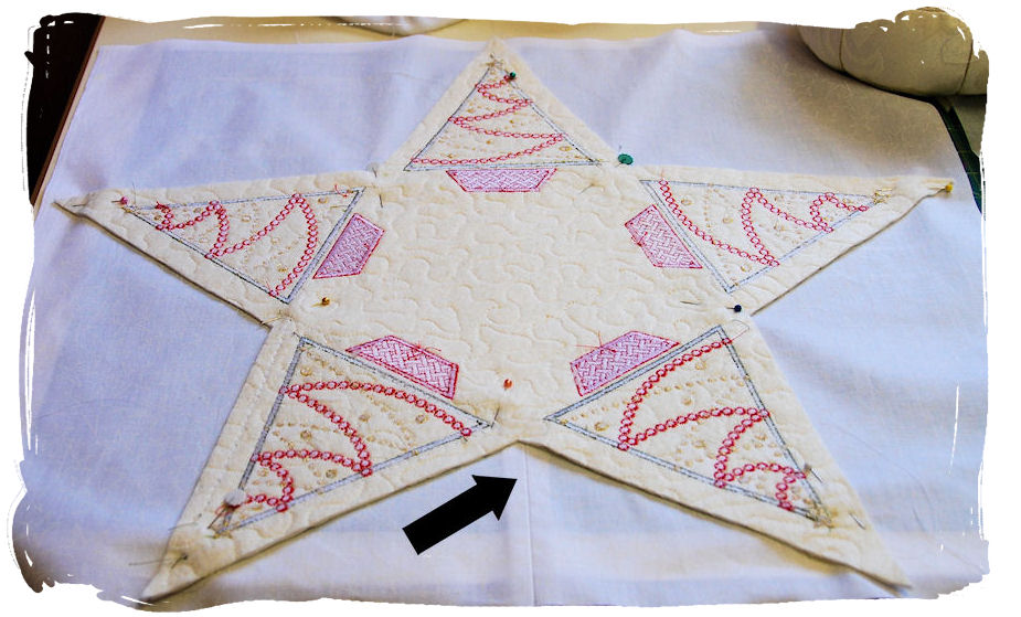 TiramiSue: CANDLE MAT FOR CHRISTMAS