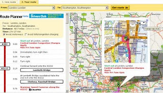 AA Route Planner VS Google Maps