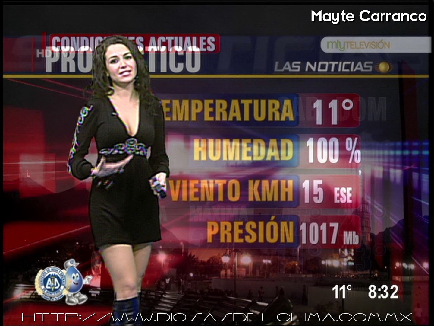 Las diosas del clima: Mayte Carranco - Desde las Noticias de la Noche ...