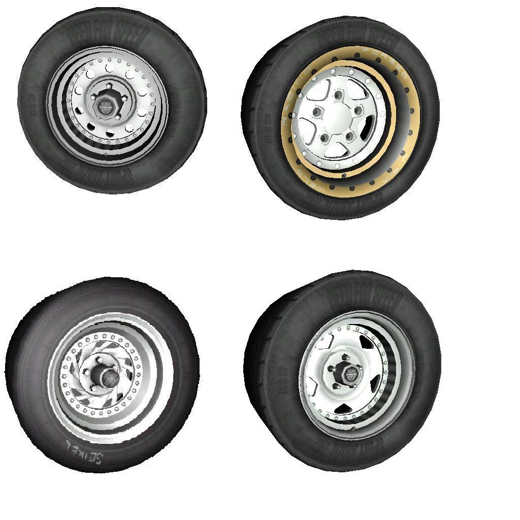 .Custom Car Garage: zmodeler drag wheels pack