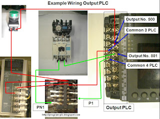 Training Wiring Diagram Output PLC