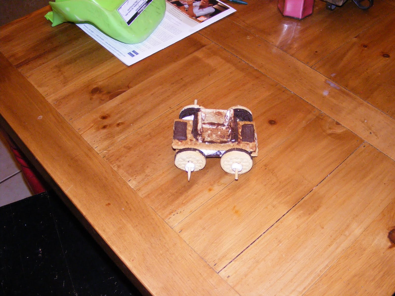 Living For Him: Edible Race Cars