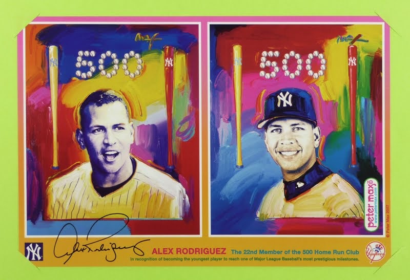 The Max Collector: 1997 TOPPS PETER MAX BASEBALL SERIGRAPH CARDS