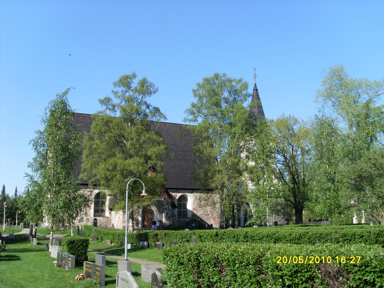 Vanajan kirkko keskiaikainen kivikirkko ja hautausmaa-alue nähtävyys