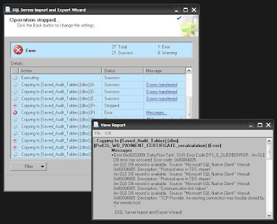sql solace: Observation : SSIS Errors