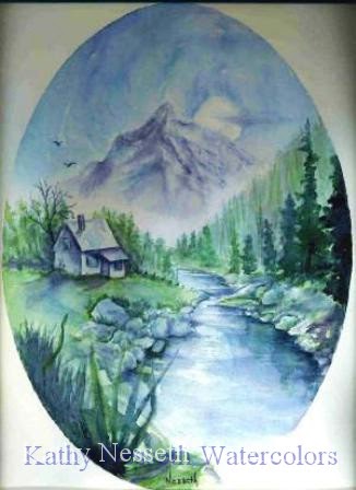 Barb's Daily Creations: Analogous Landscape