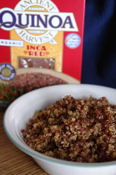 Gluten Free Blog: Gluten-Free Inca Red Quinoa (Ancient Harvest) Review
