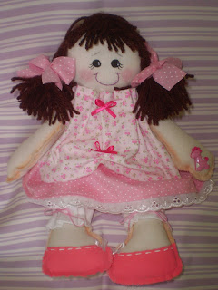 Arte no Detalhe: Boneca Estefani