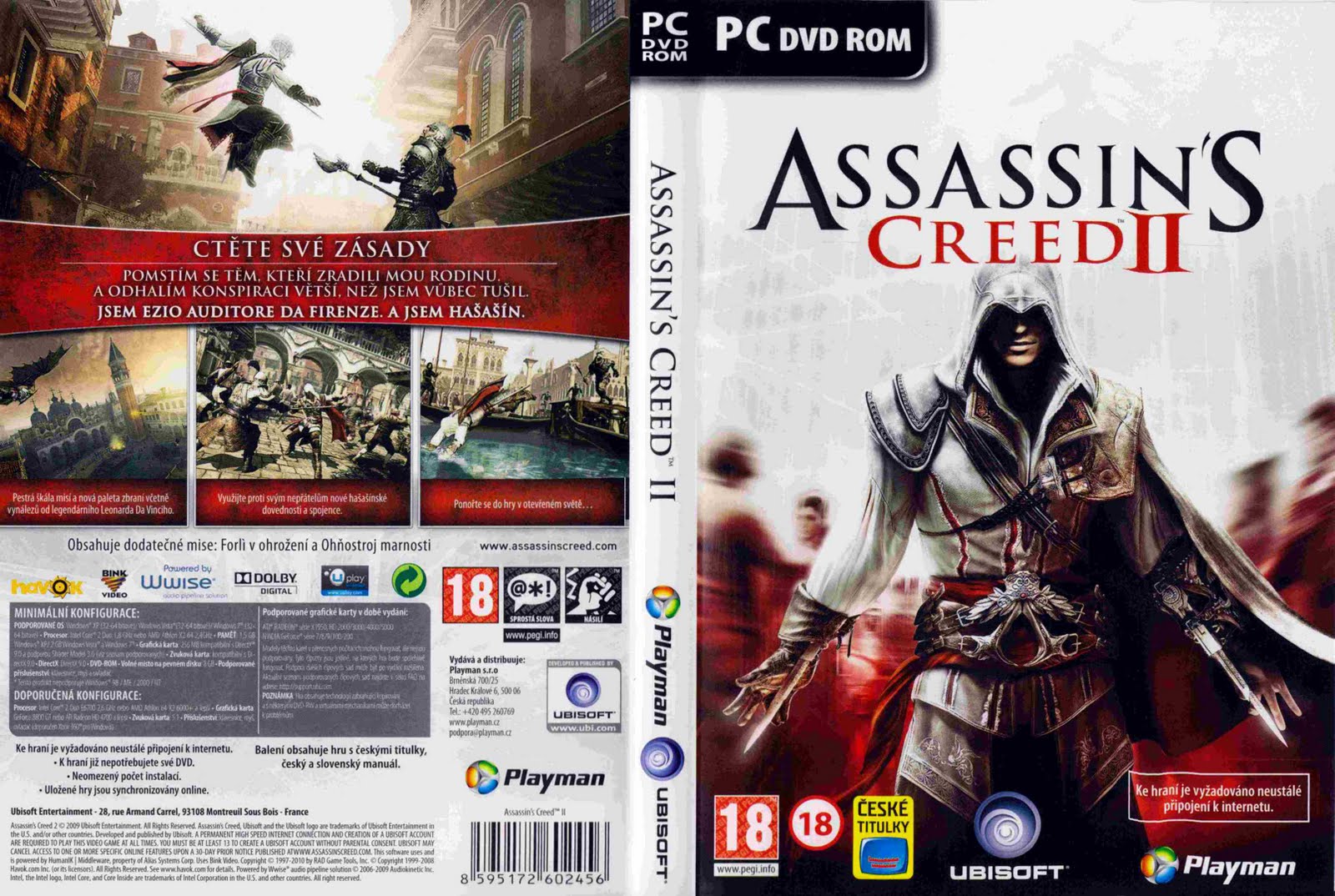 Capas, Filmes e Games: Assassins Creed II