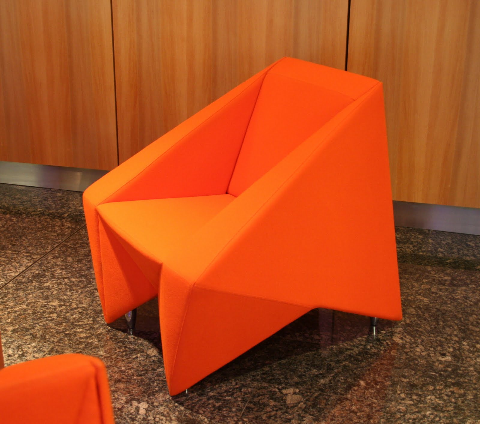 55 BAKER STREET: Origami chairs