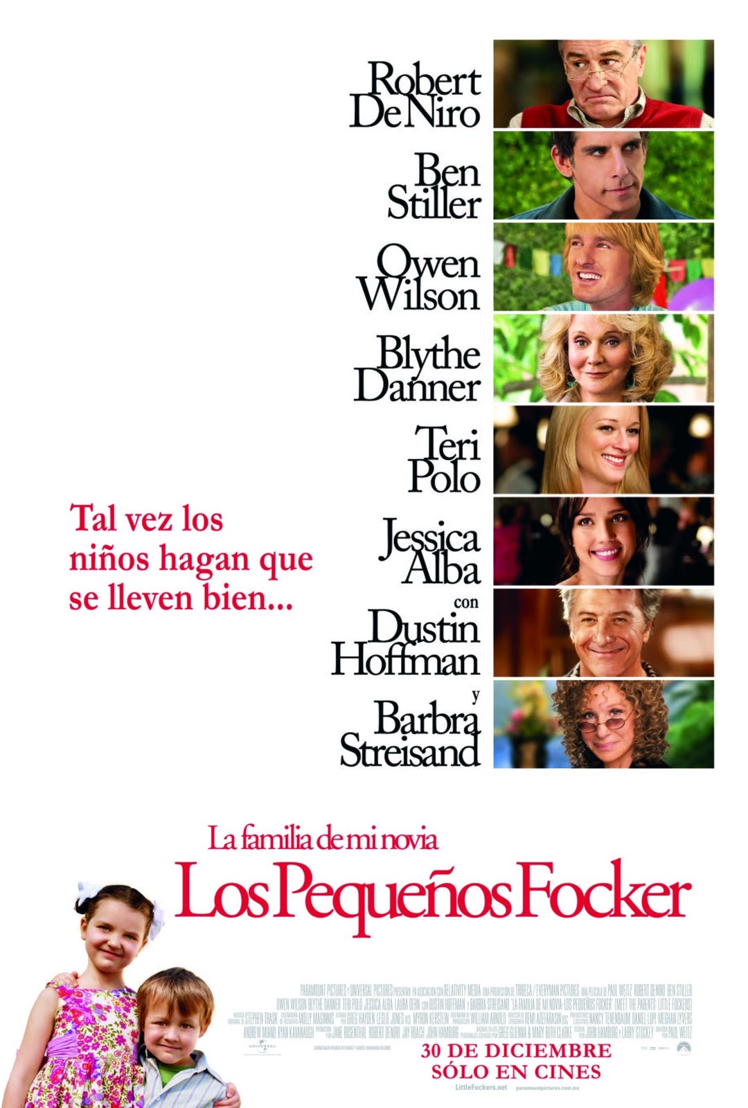 Cine Informacion y mas: Paramount - Película 'Los pequeños Fockers'