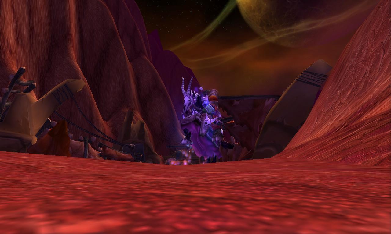 WoW Screenshots: Starting zone of the Outland