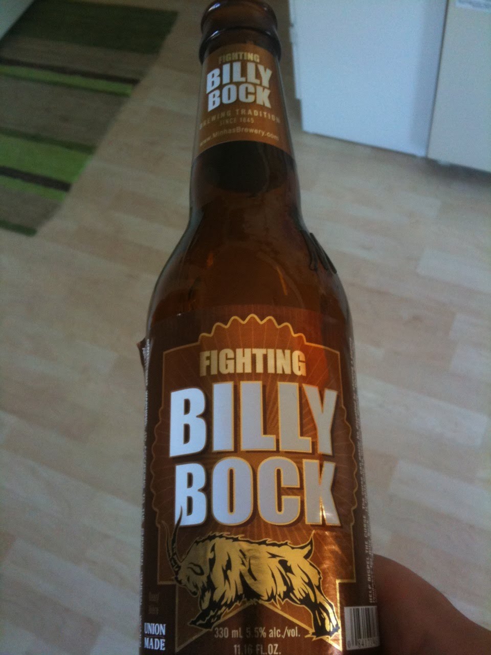 Greg's Beer Bottles: Minhas Fighting Billy bock