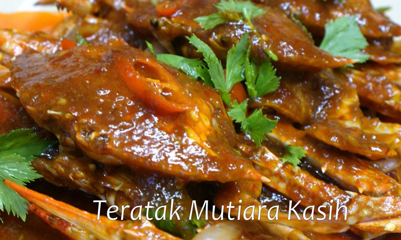 Ketam Masak Merah Madu - TERATAK MUTIARA KASIH