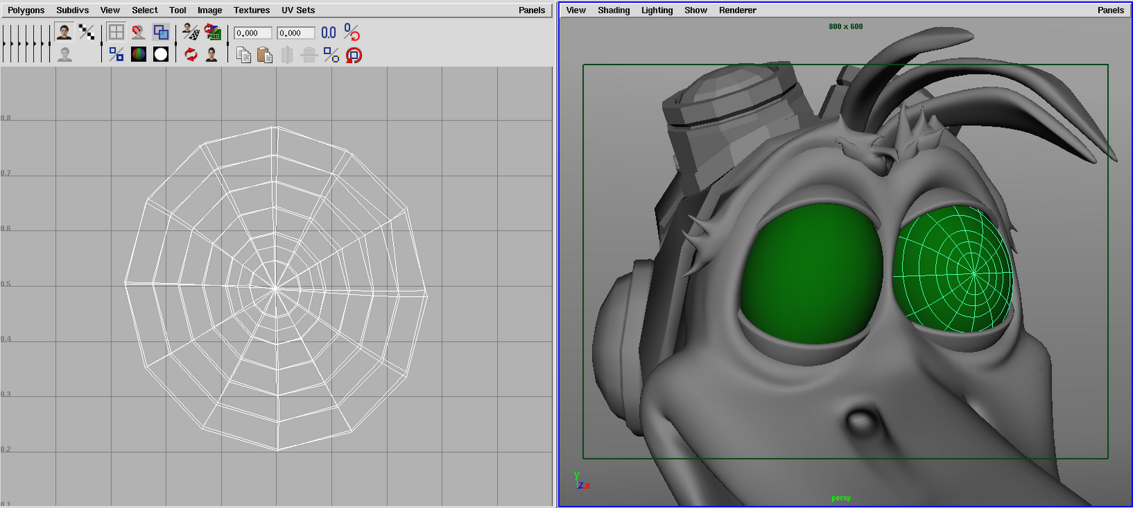 Finding For The Light: Step By Step Pixar Style Eyes Shader. Step1 ...