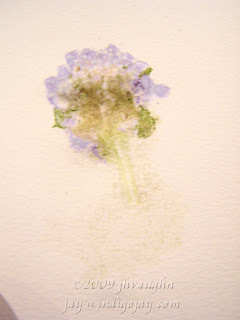 Indigo Inklings: Guest Design Spot: flower pounding