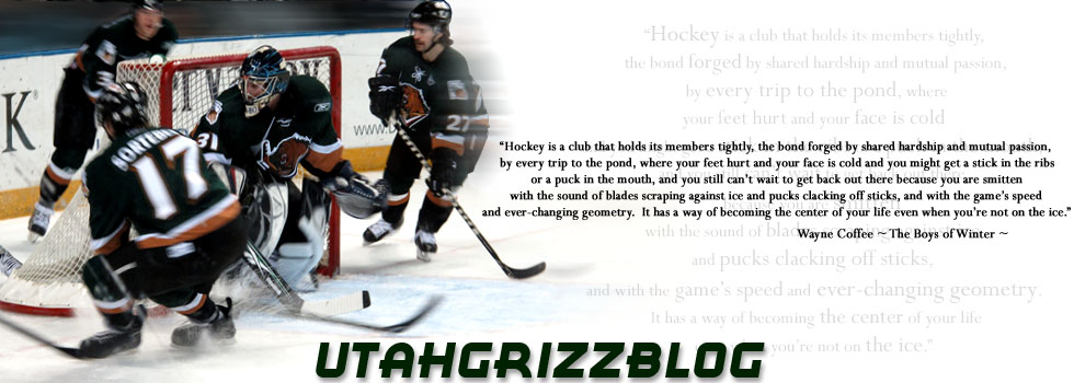 GrizzBlog, a Utah Grizzlies Blog | News, Photos, ECHL hockey: Kevin ...