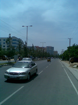 All About Hyderabad: Hitech City, Madhapur Road