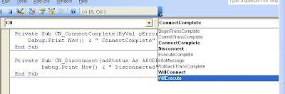 VBA Tips & Tricks: How to use Connection events in ADO (VBA)