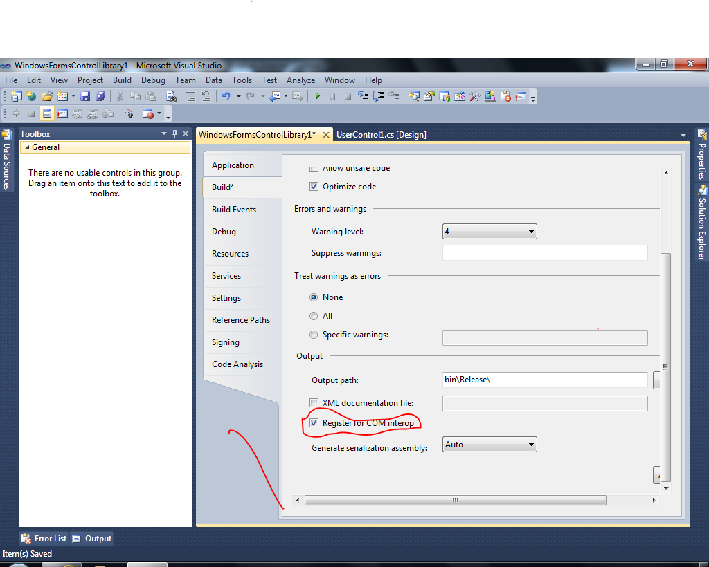 Dot Net Tips And Tricks C C Sharp Tips And Tricks How To Make Activex