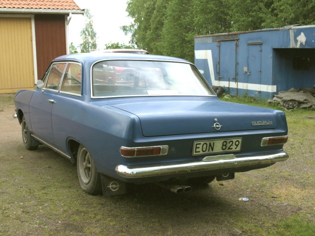 Opel Rekord A & B: 1965 Rekord in Sweden