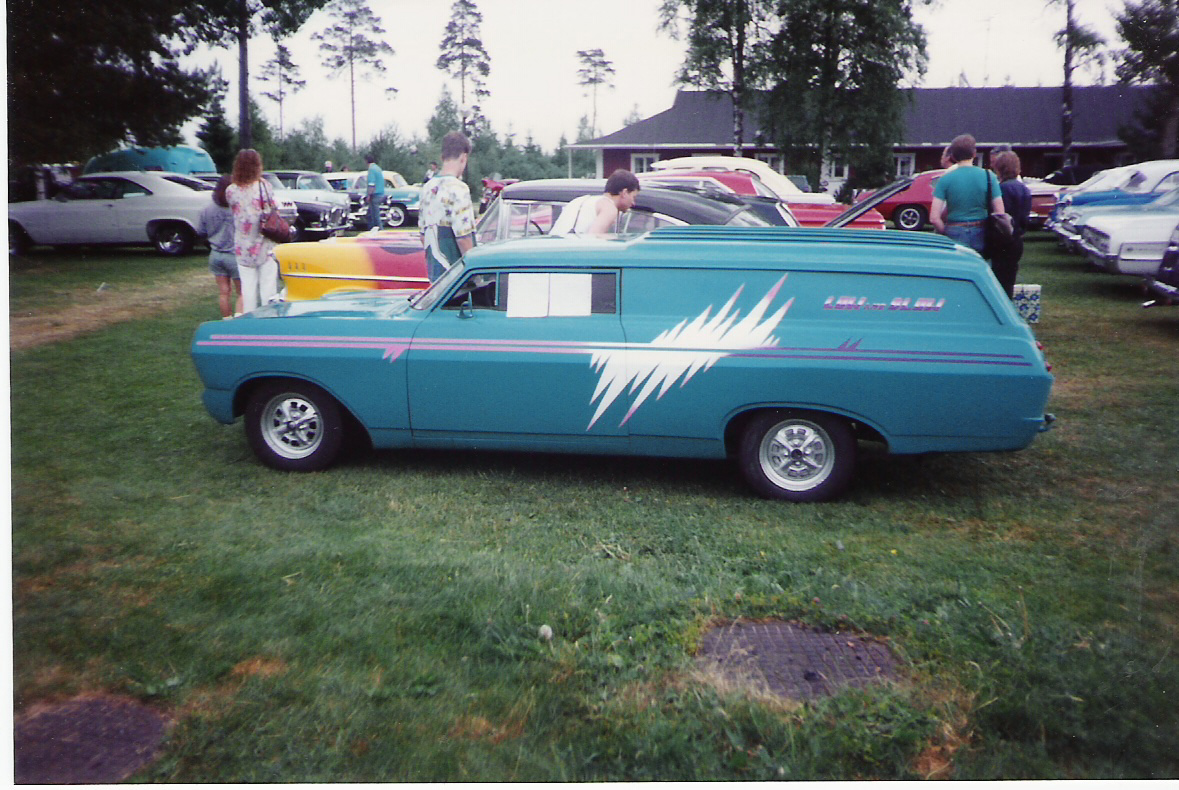 Opel Rekord A & B: old photos - Custom Chops - Sweden