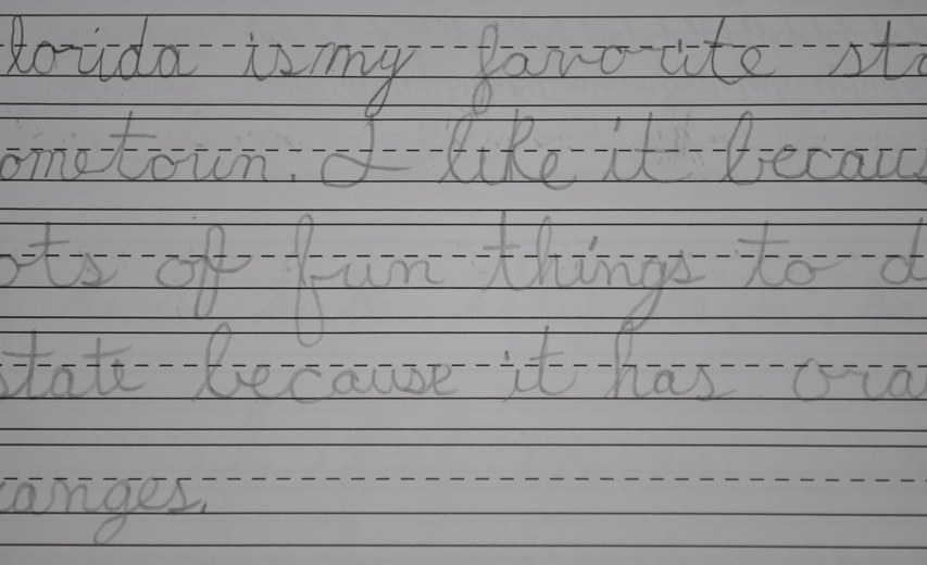 Our Homeschool Reviews: Peterson Directed Handwriting ~ Cursive