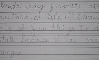 Our Homeschool Reviews: Peterson Directed Handwriting ~ Cursive
