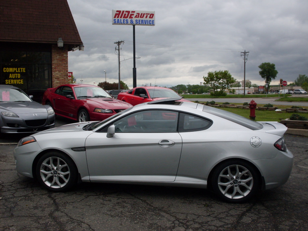 Ride Auto: 2007 Hyundai tiburon GT