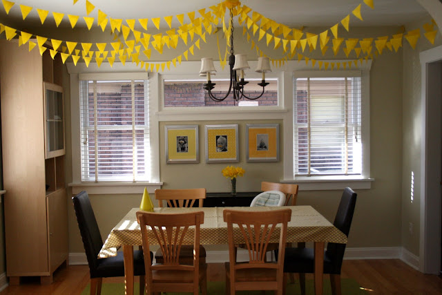 Simply Radiant: Yellow Party- Part 2, The Decor