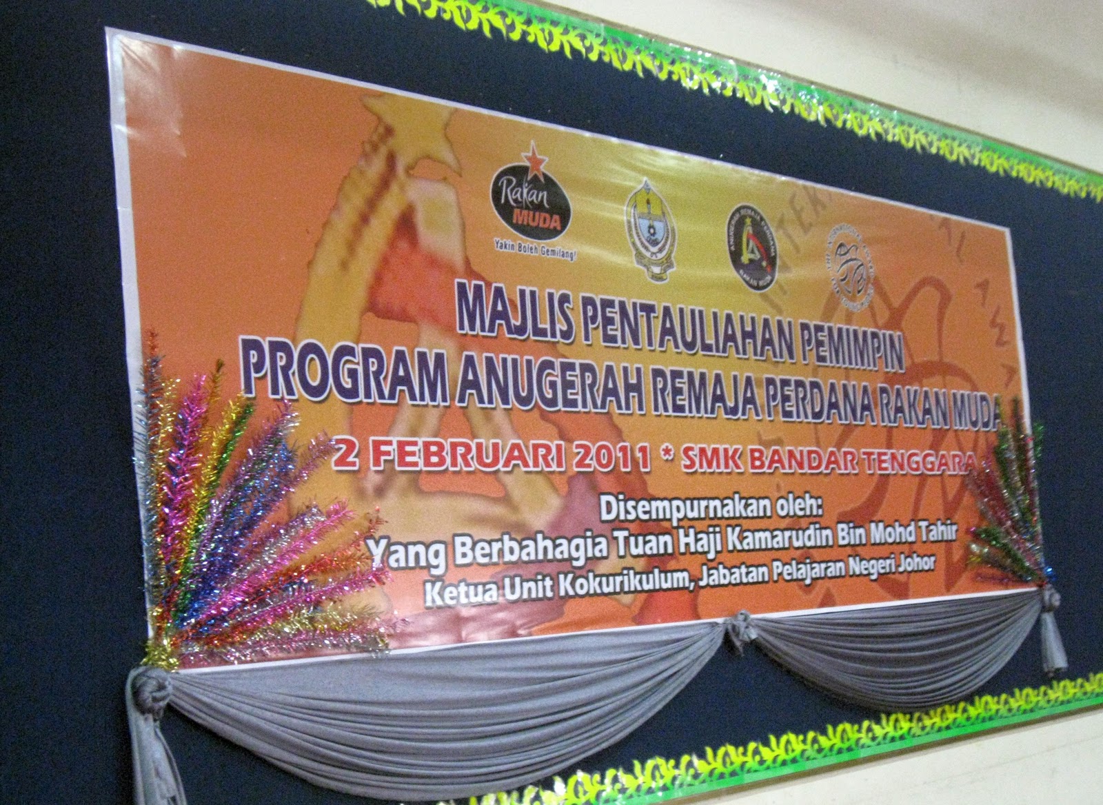 Pengurusan Kokurikulum: 1/30/11 - 2/6/11