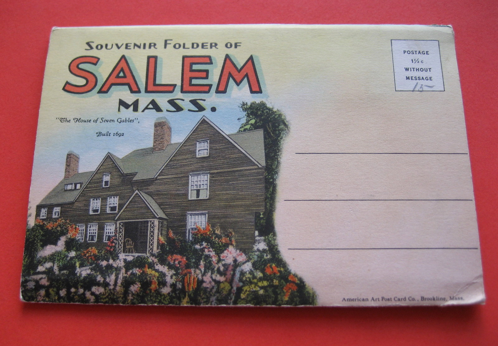 Serendipity Handmade: Vintage Thingies Thursday: Souvenir Postcard ...