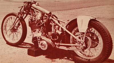 Nostalgia on Wheels: Clem Johnson's "Barn Job" Vincent Drag Bike