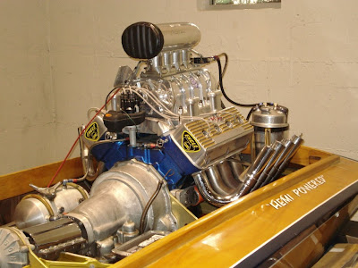 Nostalgia on Wheels: 1960s Drag Boat Power Plant