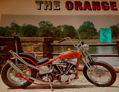 Nostalgia on Wheels: Orange Peelin' Panhead